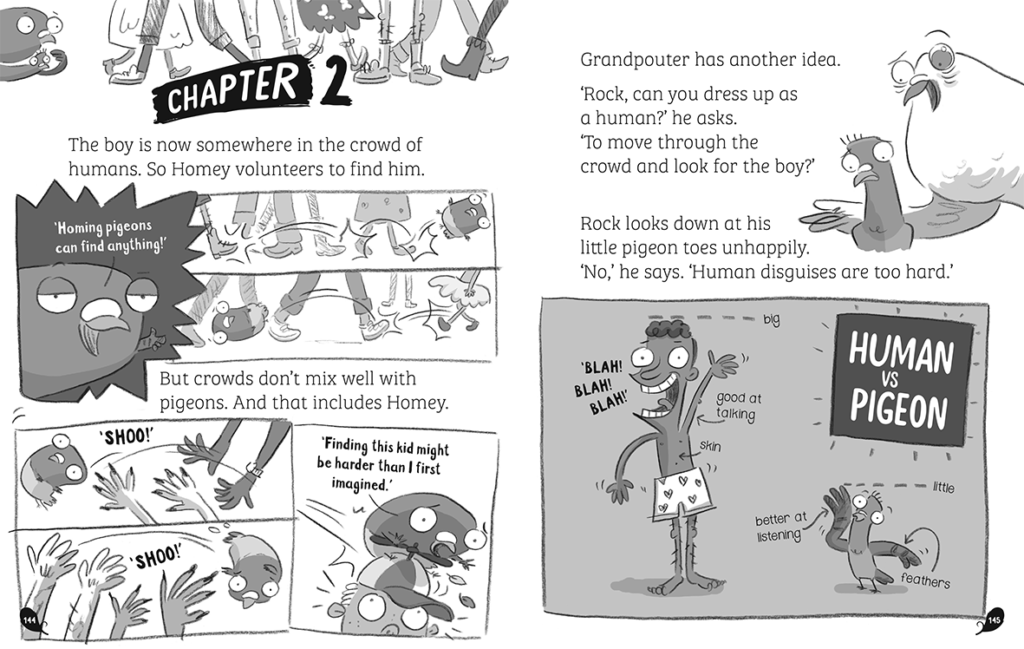 Real Pigeons Fight Crime (Book 1)- Andrew McDonald and Ben Wood | Ben Wood