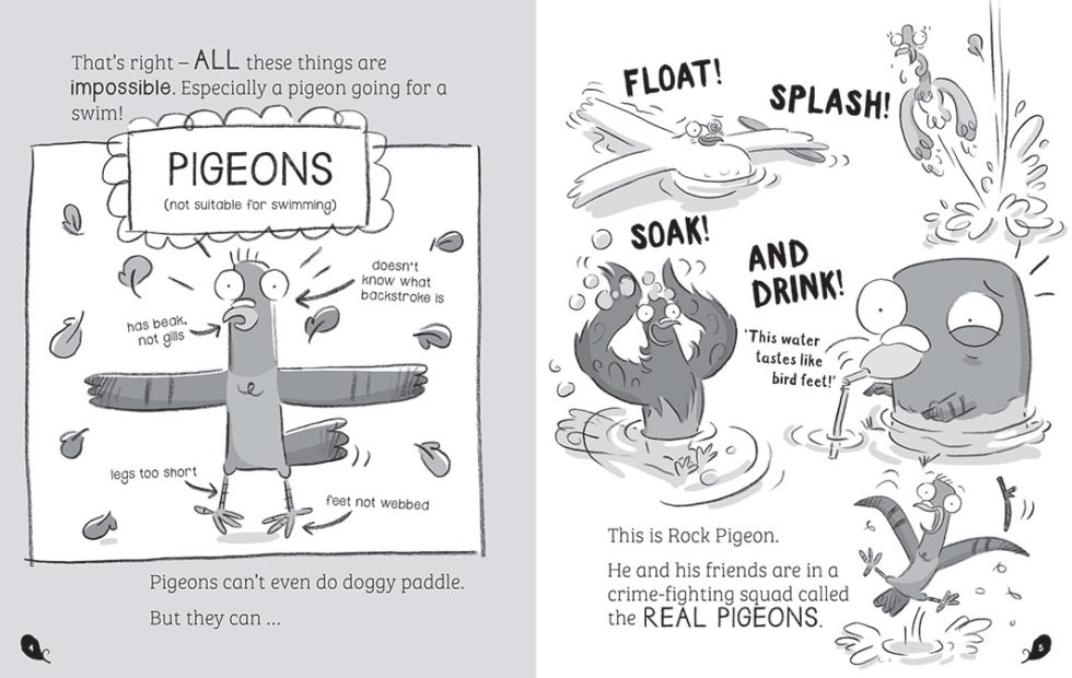 Real Pigeons Splash Back (Book 4) - Andrew McDonald and Ben Wood | Ben Wood